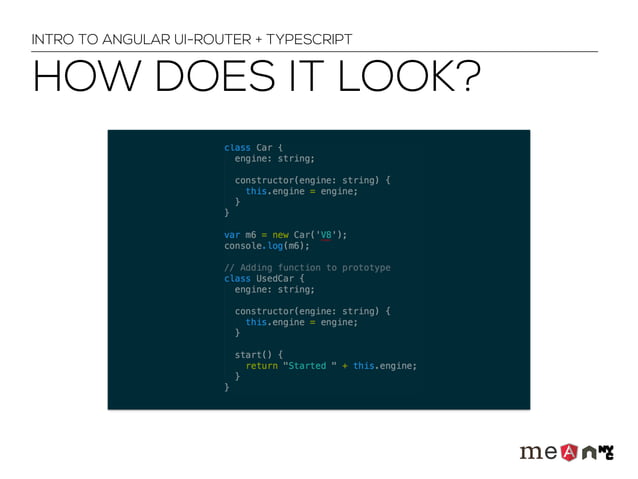 Intro to UI-Router/TypeScript | PPT