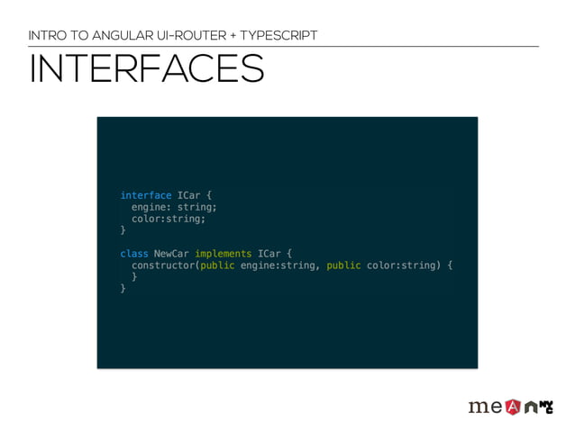 Intro to UI-Router/TypeScript | PPT