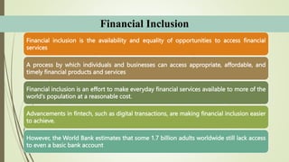 Financial Inclusion and Banking the Unbanked: The Way Forward of ...