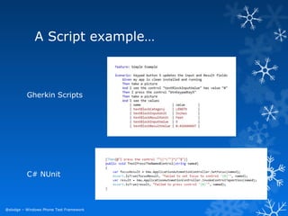 Ui Testing on Windows Phone | PPT