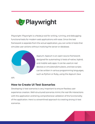 UI Testing: A Complete Guide With Techniques, Tools, & Best Practices | PDF