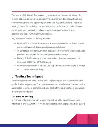 UI Testing: A Complete Guide With Techniques, Tools, & Best Practices ...