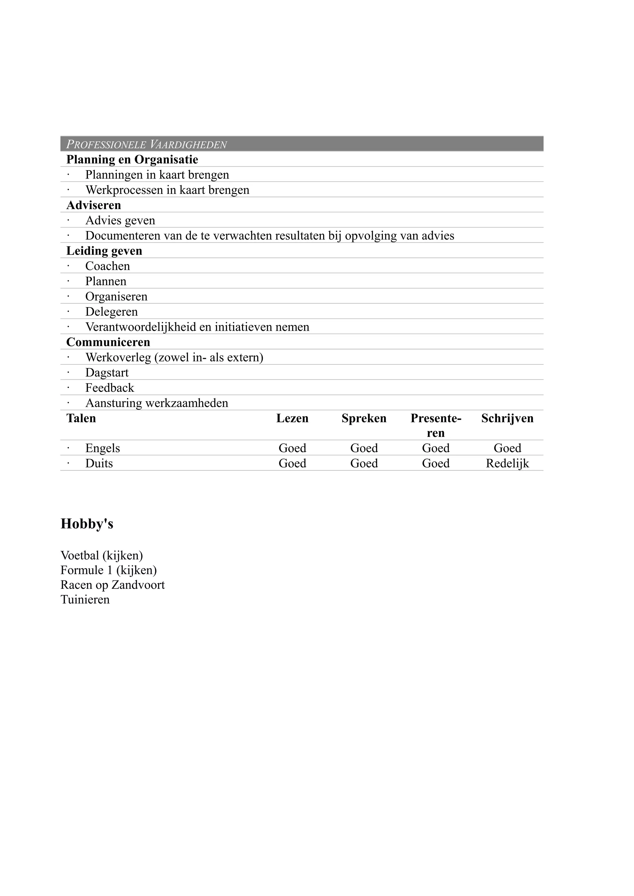 Uitgebreide curriculum vitae cecil loupias 2018 | PDF