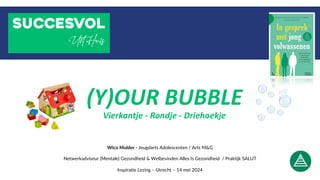 (Y)our Bubble - Inspiratie Lezing door Wico Mulder - 14 mei Utrecht | PPT