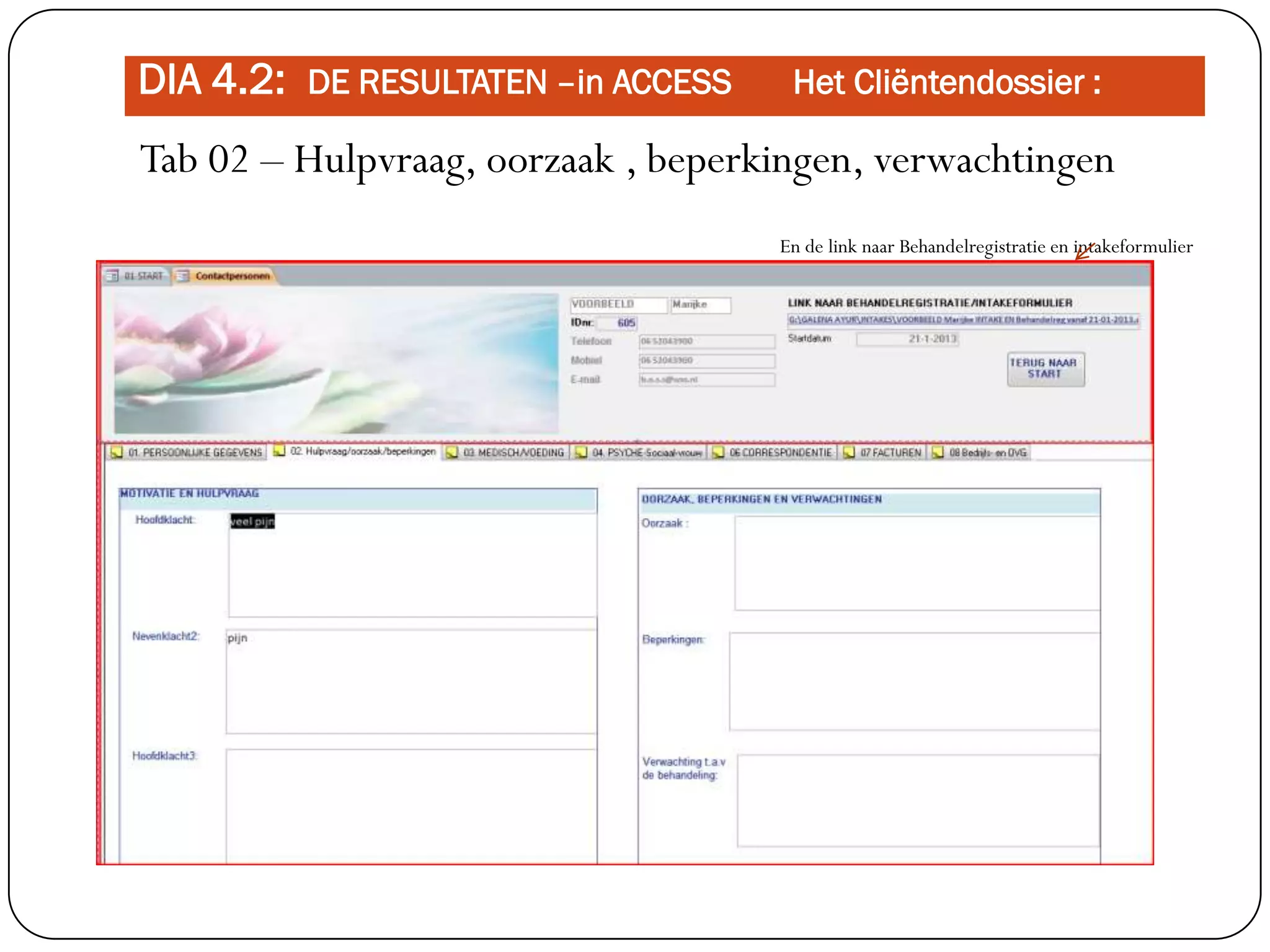 Uitleg instructie-intakeformulier | PPTX