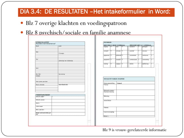 Uitleg instructie-intakeformulier | PPTX
