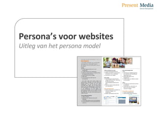 Uitleg van het persona model | PPT