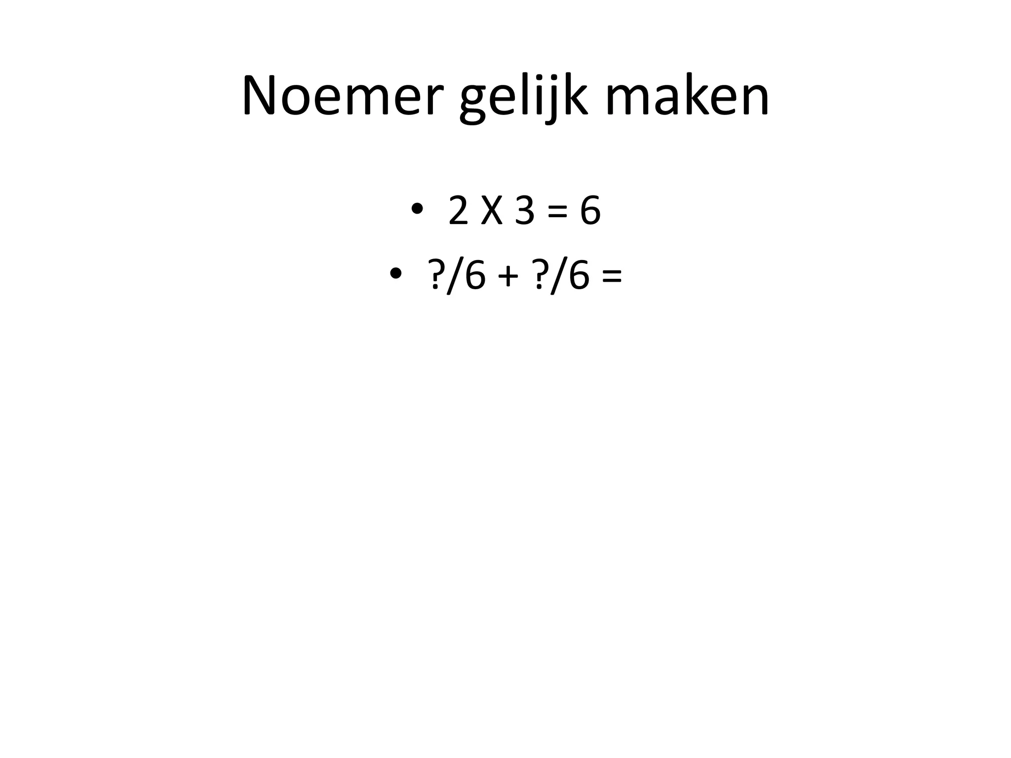 Uitleg breuken | PPTX | Education