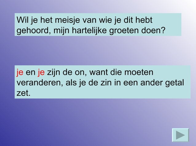 Uitleg onderwerp _on_ | PPT