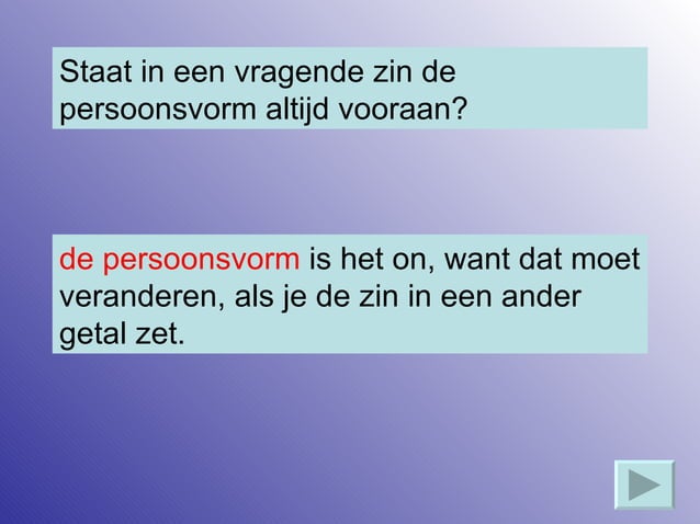 Uitleg onderwerp _on_ | PPT