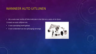 Uitlijnsysteem van de wagen | PPT