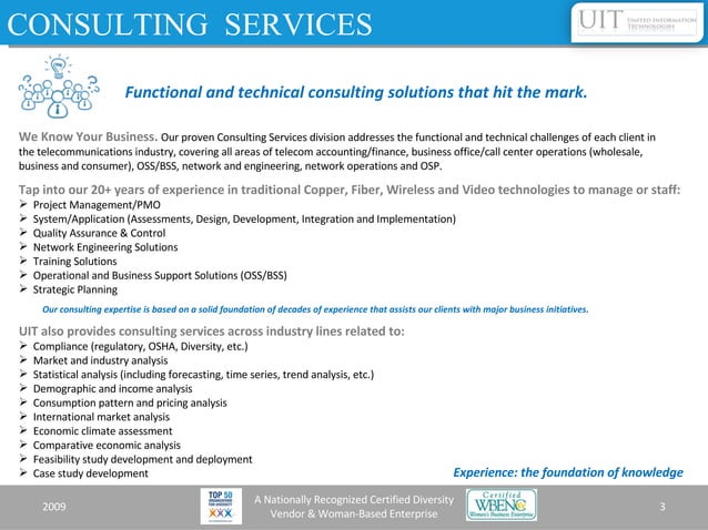 Uit Presentation | PPT