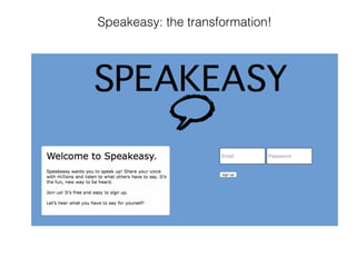 Speakeasy | PDF