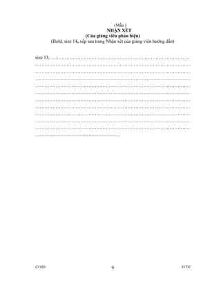 Mẫu khóa luận tốt nghiệp UIT | DOC