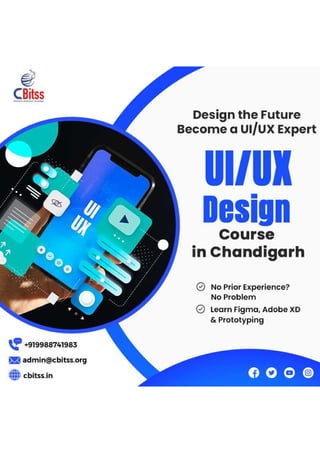UI/UX Design Course in Chandigarh – Master User Experience & Interface | PDF