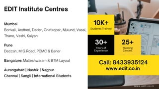 EDIT's UI UX Design Course in Pune | PDF