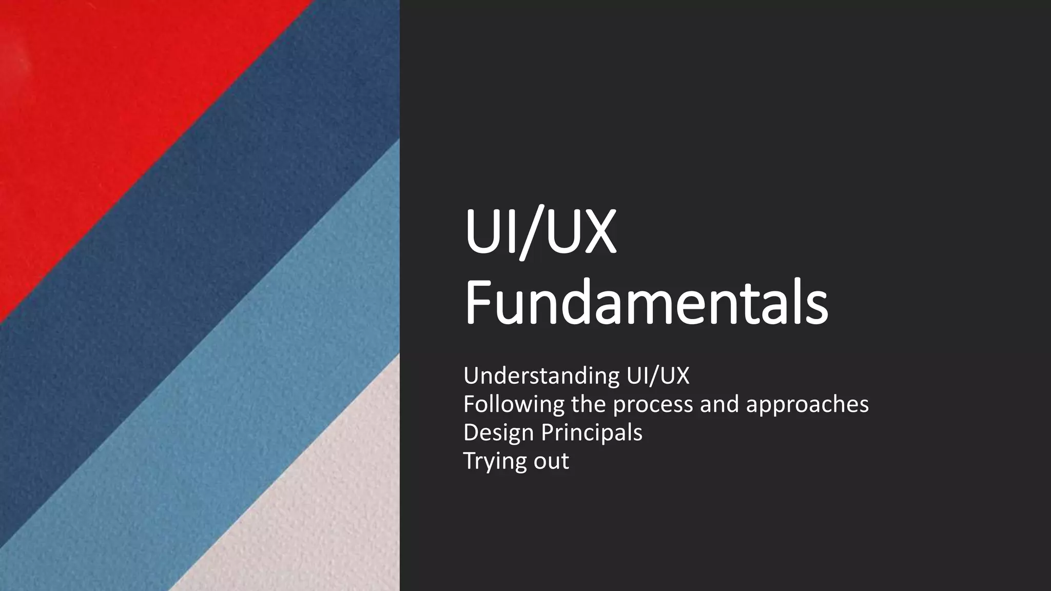 UI/UX Fundamentals | PPTX