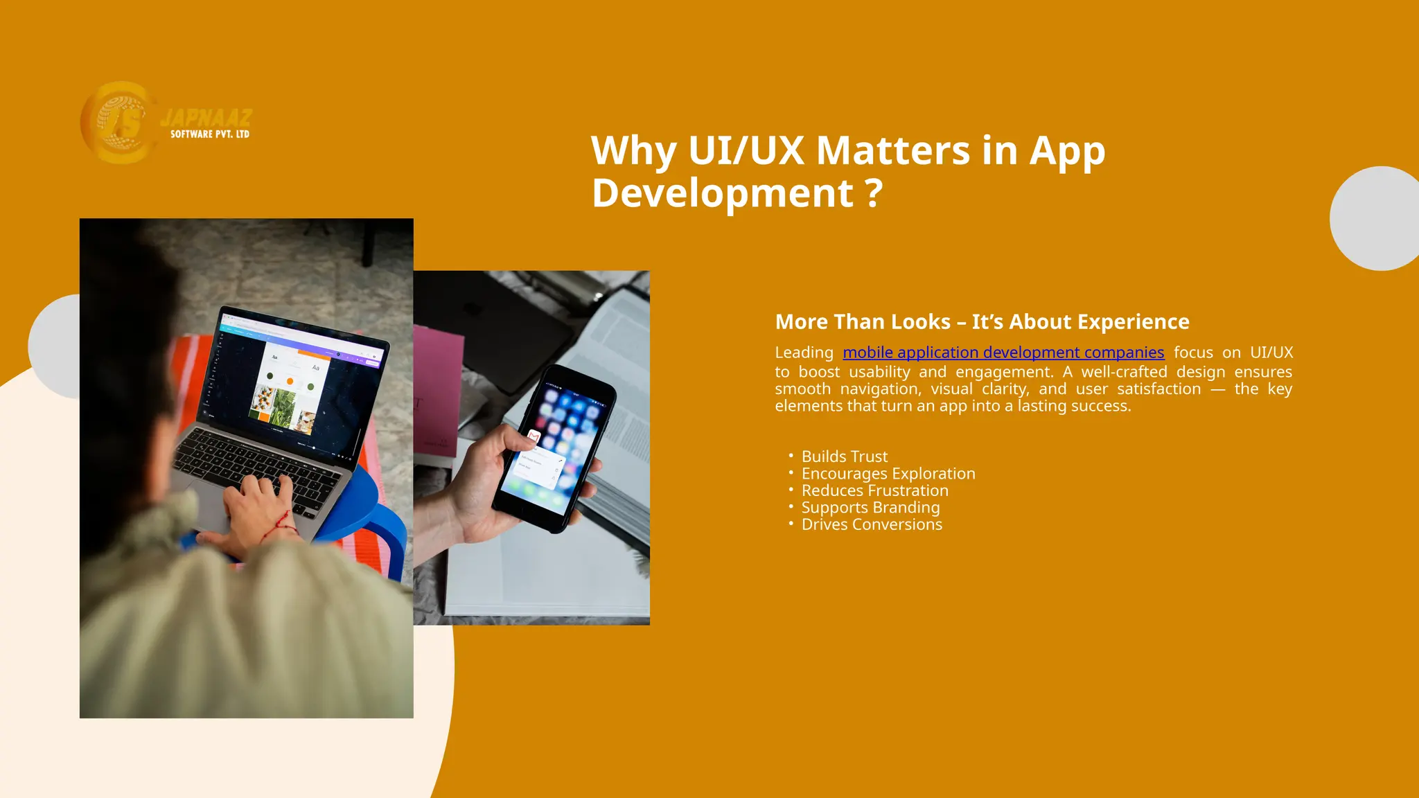 Smart Design: How UI/UX Drives Modern Apps | PPTX