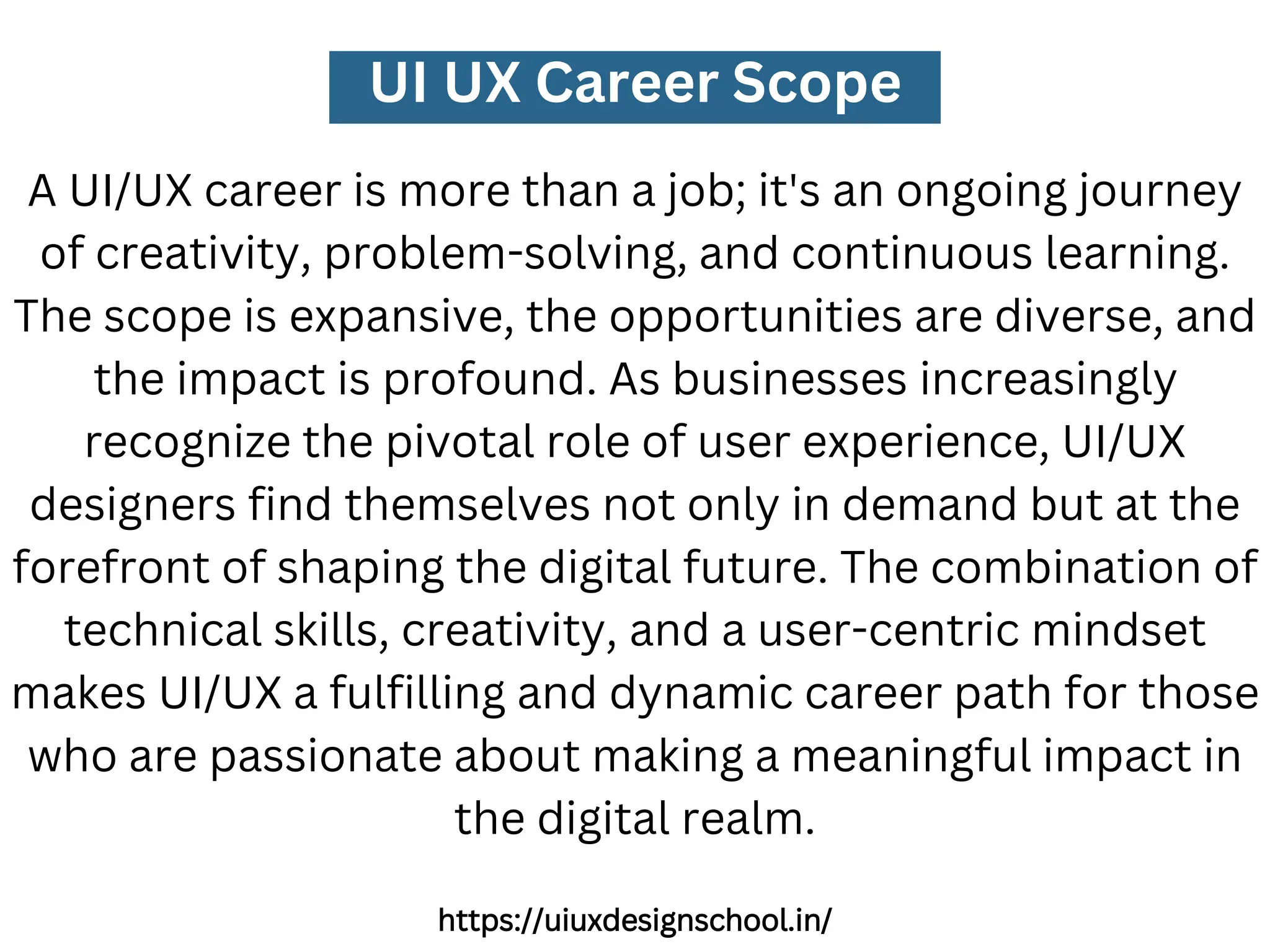 UI UX Career Scope | PPTX