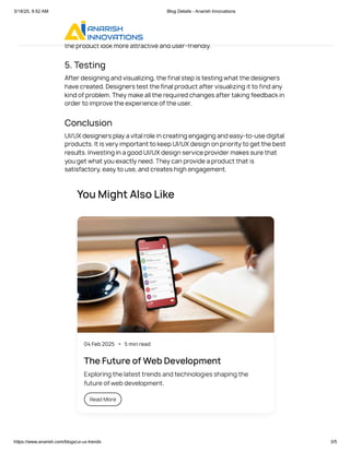 UX Design Agency - (User Experience Design) | PDF