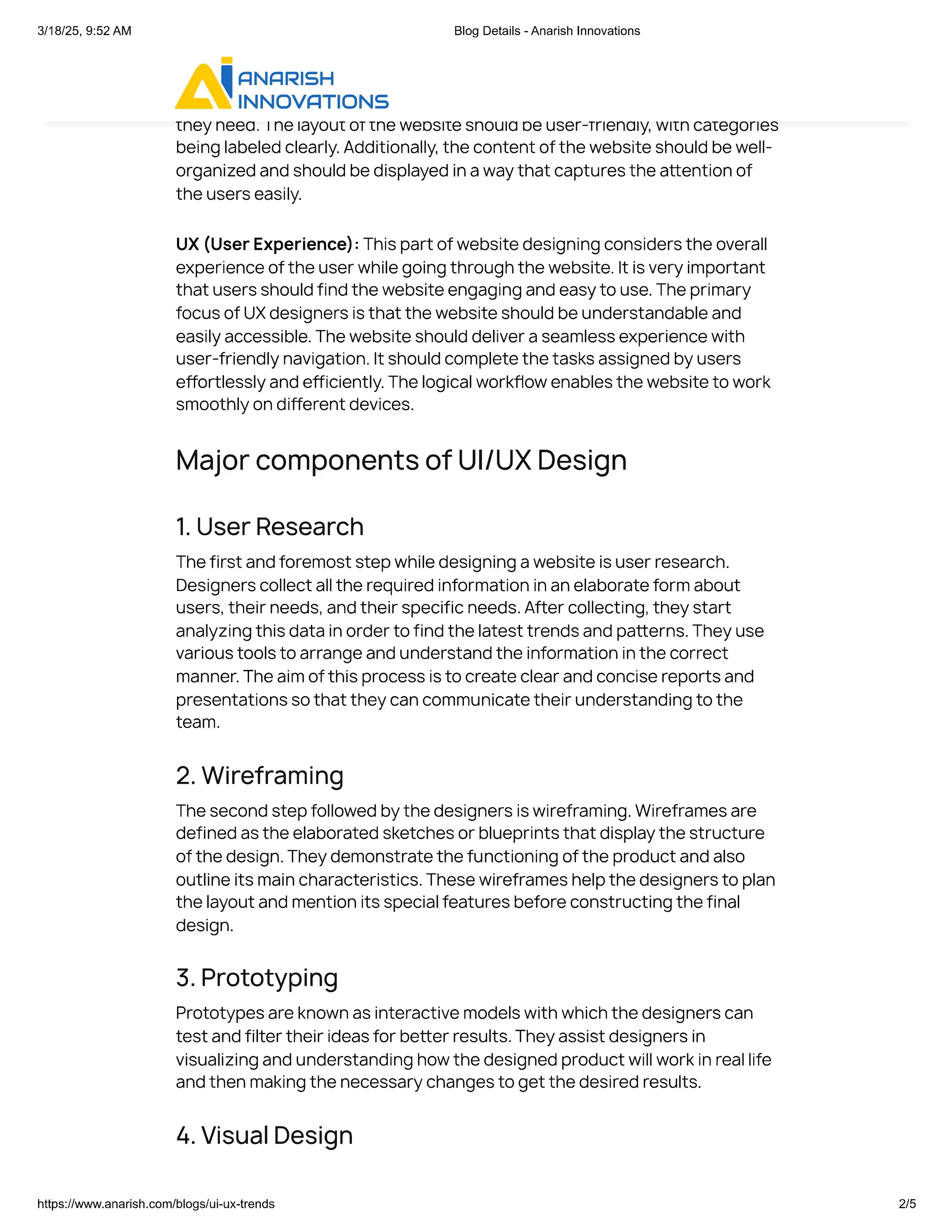 Understanding UI UX Trends - UI (User Interface) & UX (User Experience) | PDF