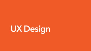 UI & UX design | PDF