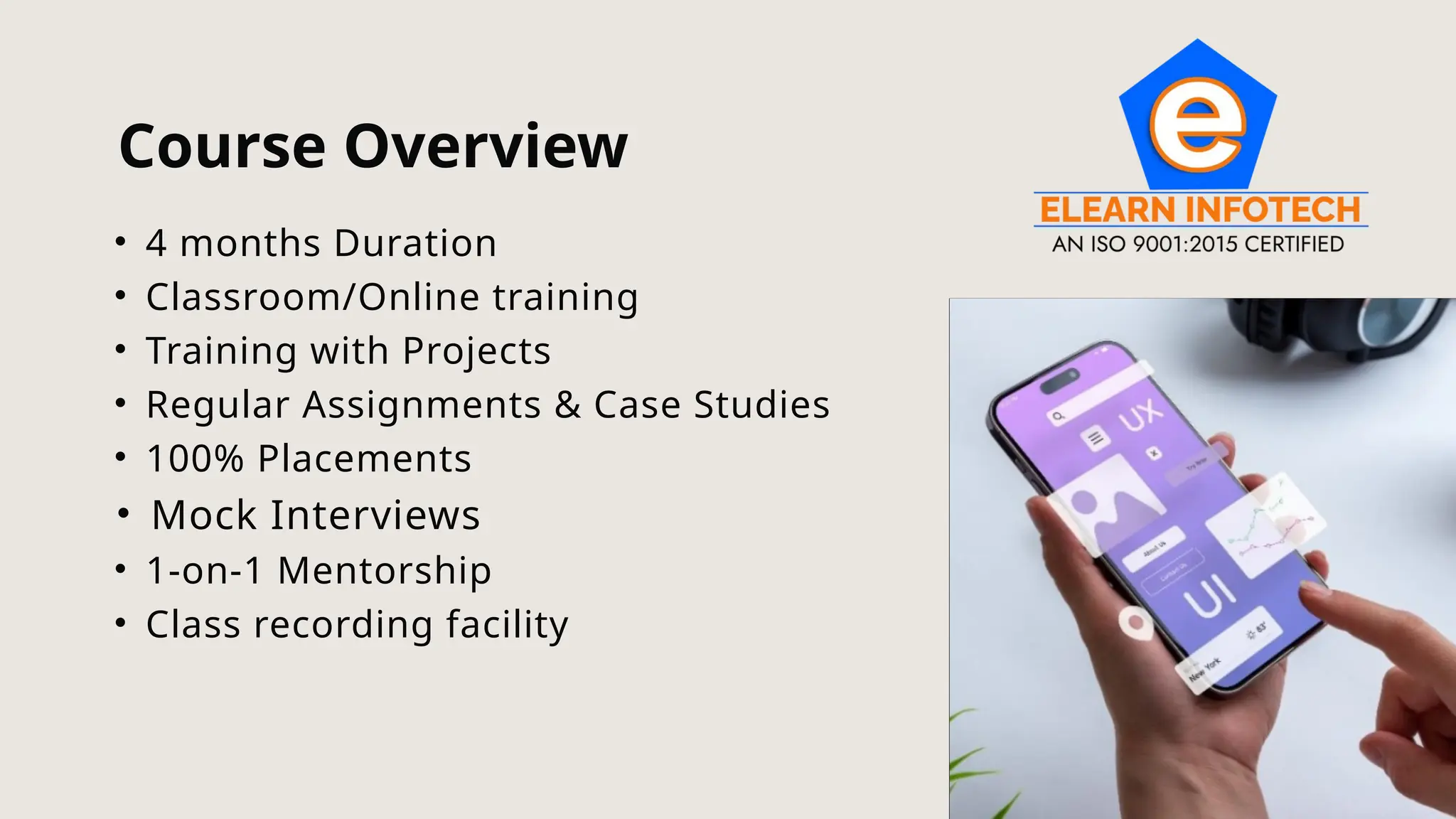 Professional UI UX Design Course in Hyderabad | PPT