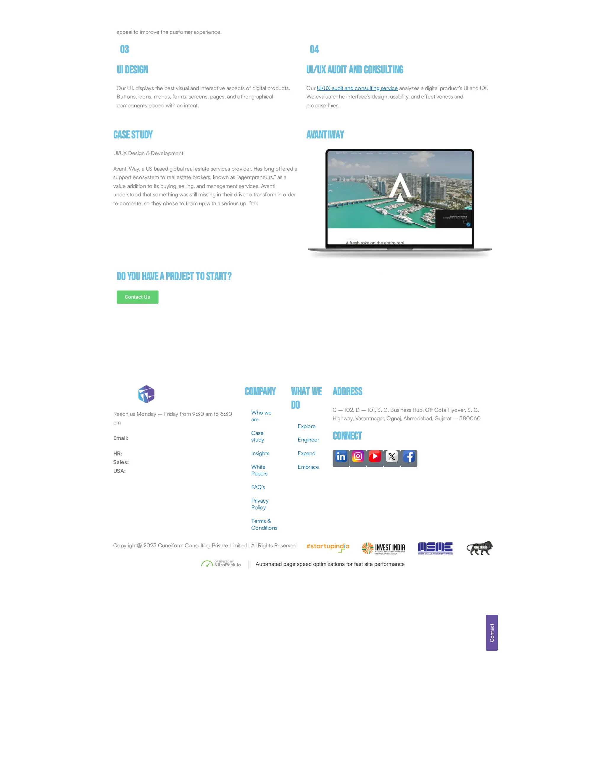 UI UX design & development service company USA. | PDF