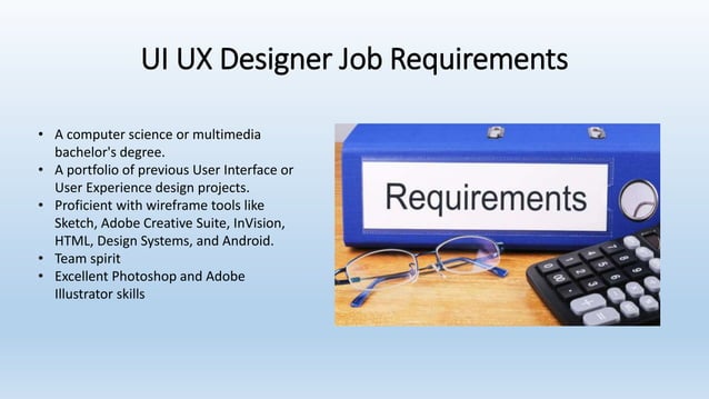UI UX Designer JD | PPTX