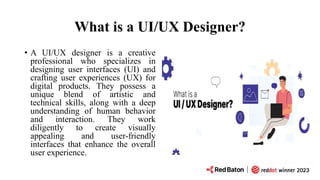 UI UX Designer vs UI UX Developer | PPTX