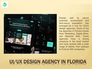 UI UX Design in Florida. Devoq. Design pptx | PPTX