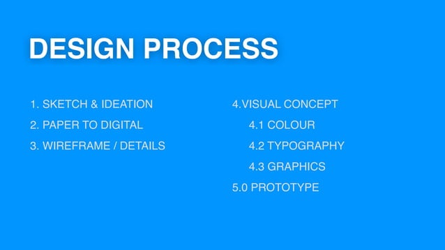 UI / UX Design Processes | PDF