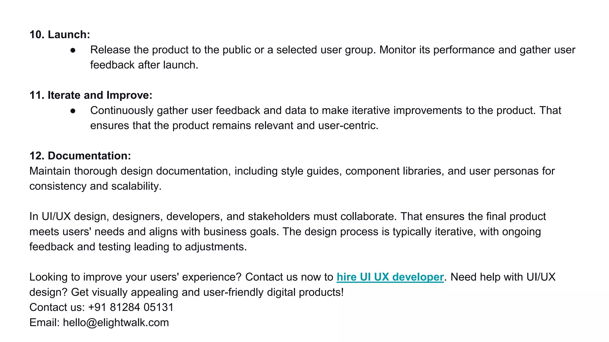 UI_UX Design Process_ A Comprehensive Overview | PPTX