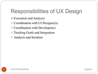 UI & UX Engineering | PPTX