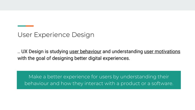 UI UX introduction | PPTX