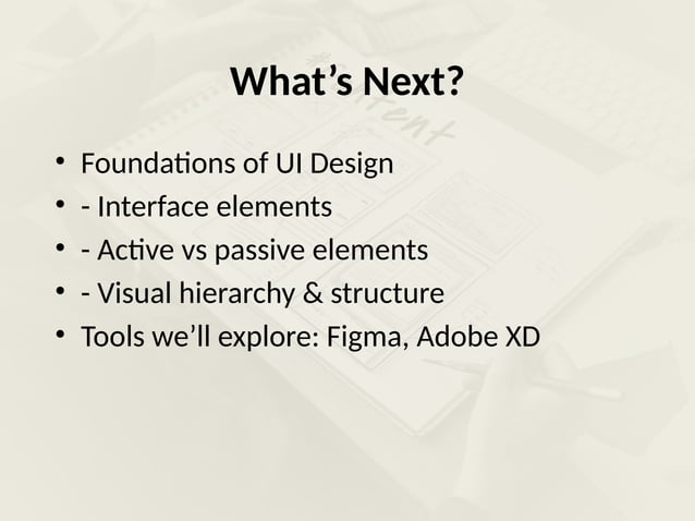 UI_UX_Introduction to the syllabus and Activities | PPTX