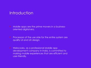 Critical UI/UX Principles for Mobile App Development | PPTX
