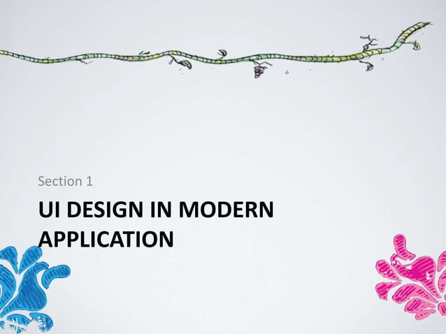 Ui ux designing principles | PPTX