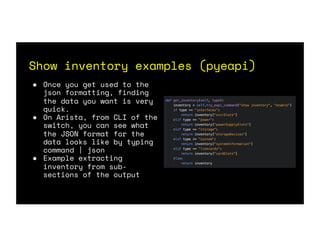 Simplified Troubleshooting through API Scripting | PPT