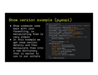 Simplified Troubleshooting through API Scripting | PPT