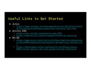Simplified Troubleshooting through API Scripting | PPT