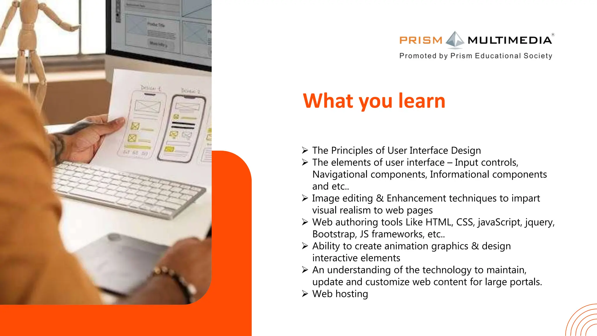 Mastering UI Design & Development in 5 Months | Online & In-Class Courses | Prism Multimedia ...