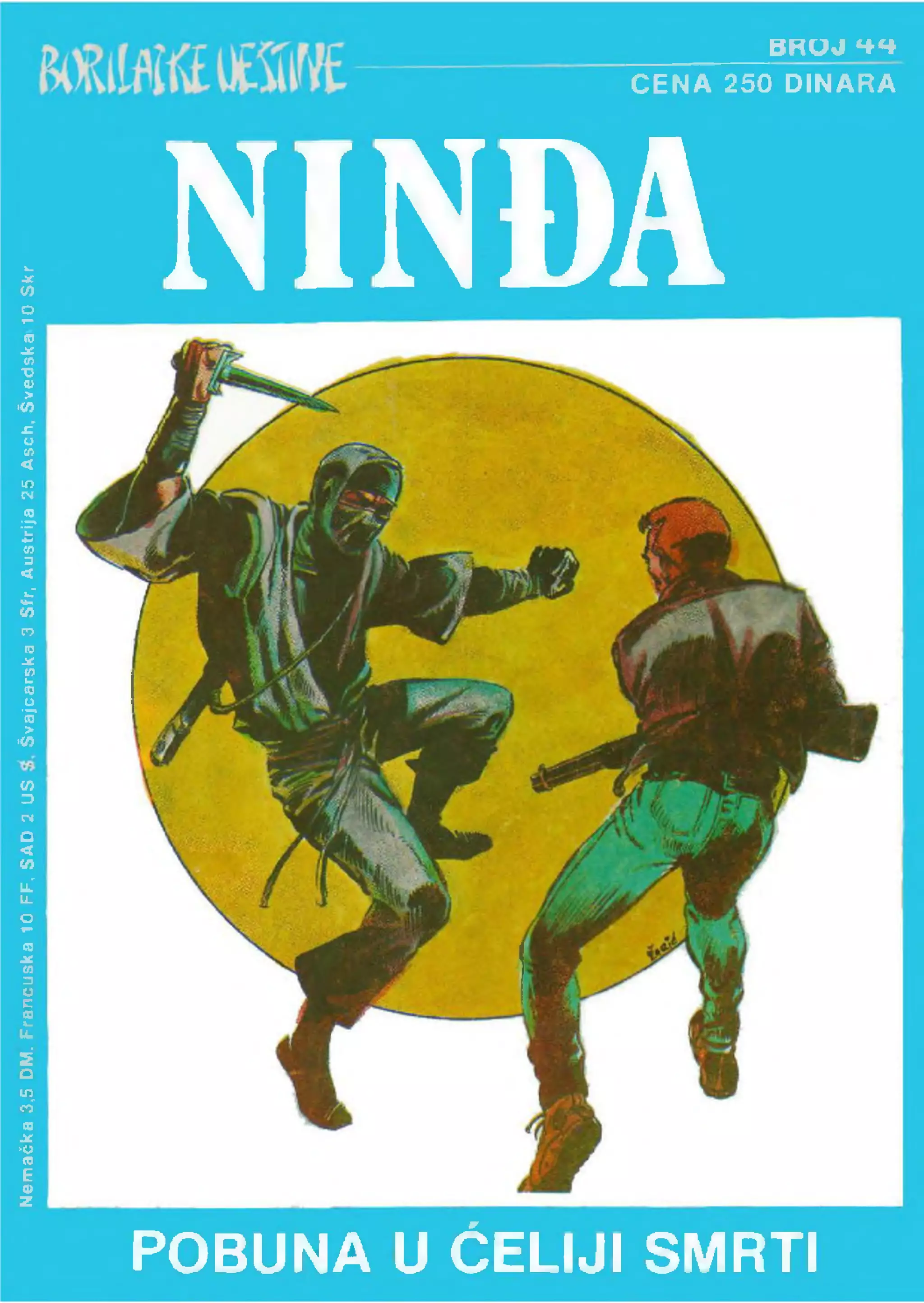 Nindja 044 derek finegan - pobuna u celiji smrti | PDF