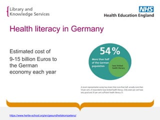 Health Literacy: information literacy for life - Ruth Carlyle - LILAC ...