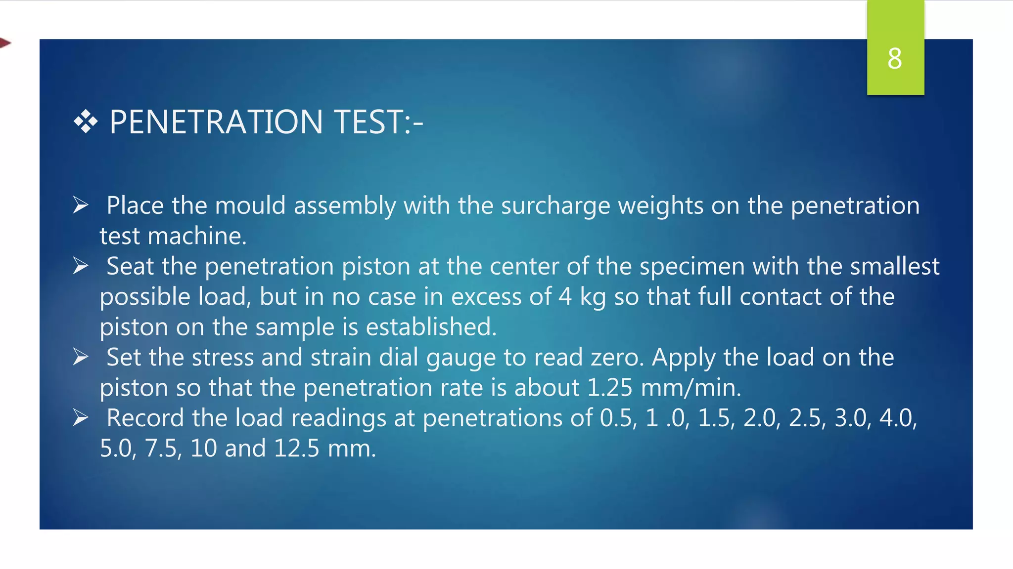 California bearing ratio test (CBR TEST) | PPTX