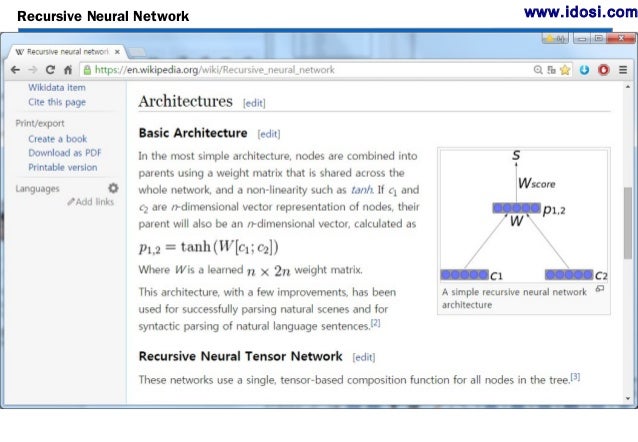 Recursive Neural Network : ujava.org 12th deep learning workshop