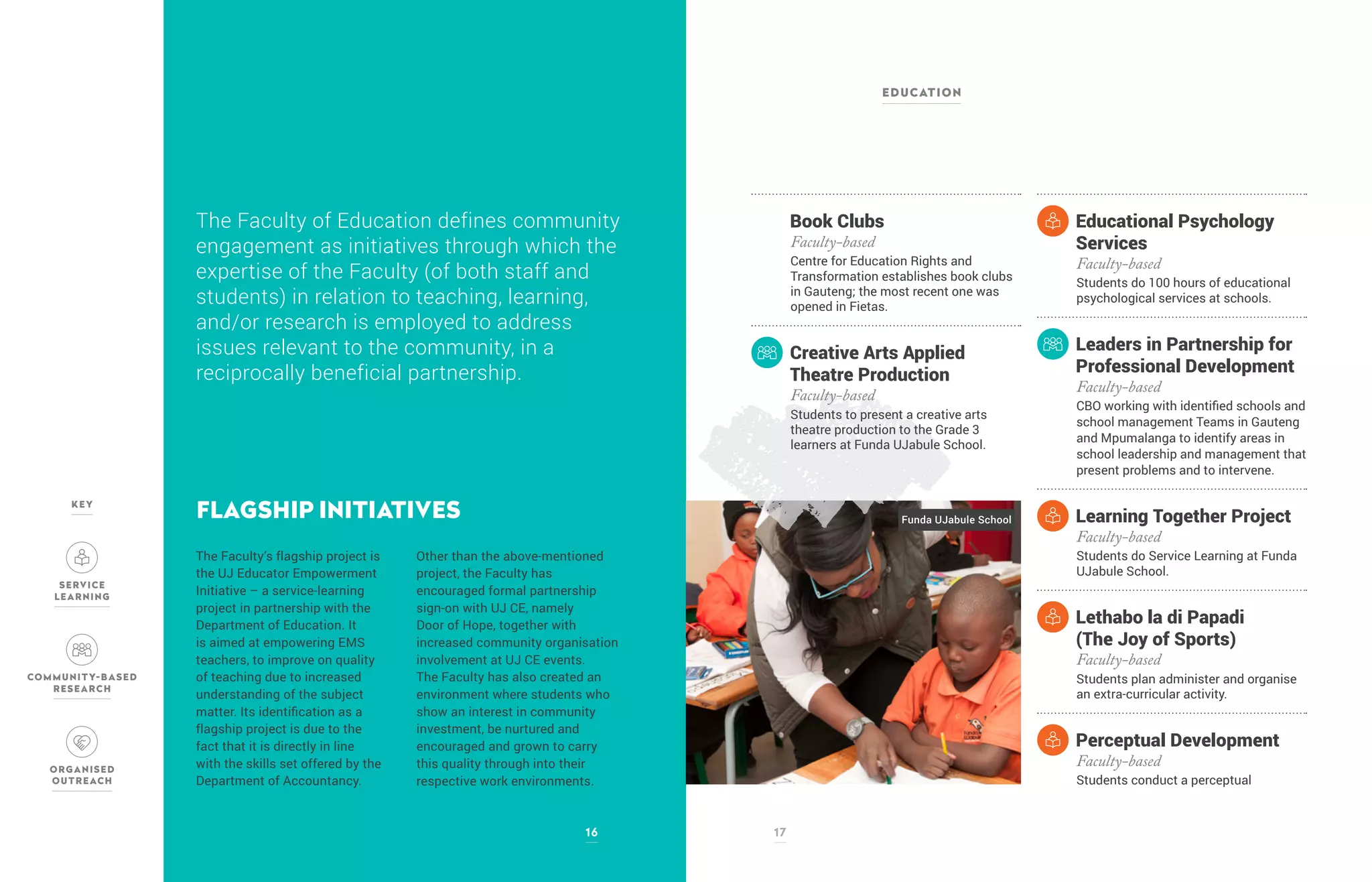 UJ Community Engagement Report 2015 | PDF