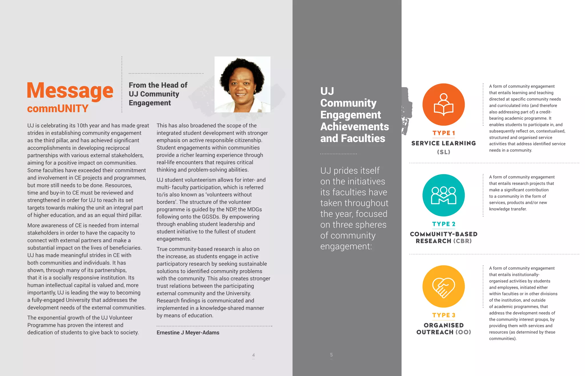 UJ Community Engagement Report 2015 | PDF