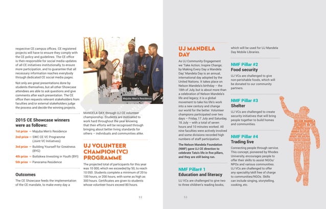 UJ Community Engagement Report 2015 | PDF