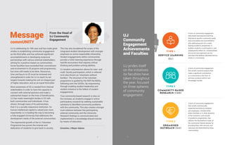 UJ Community Engagement Report 2015 | PDF